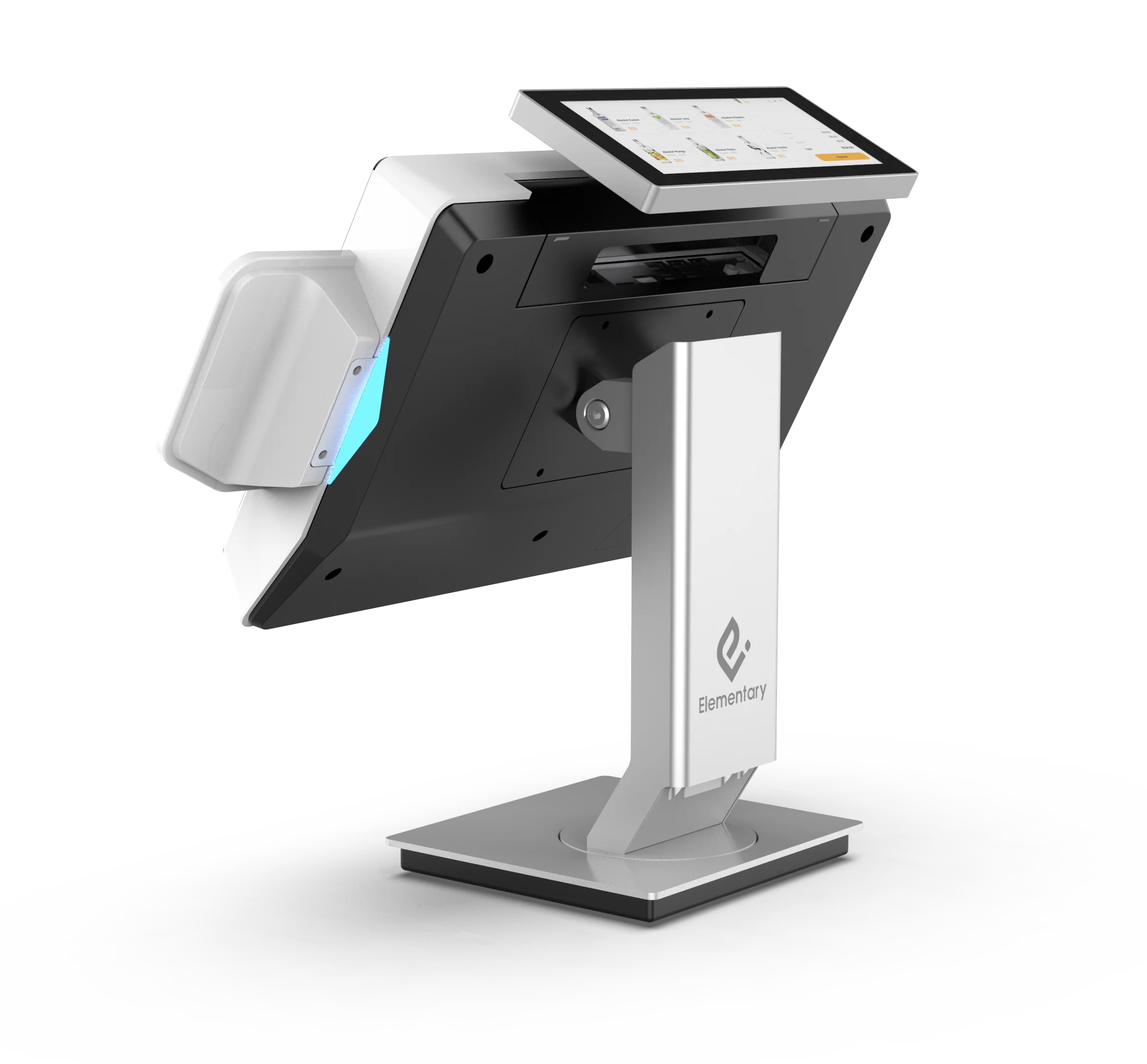 All-In-One Smart Coffee Shop POS System Online Terminal Portable Dual ...