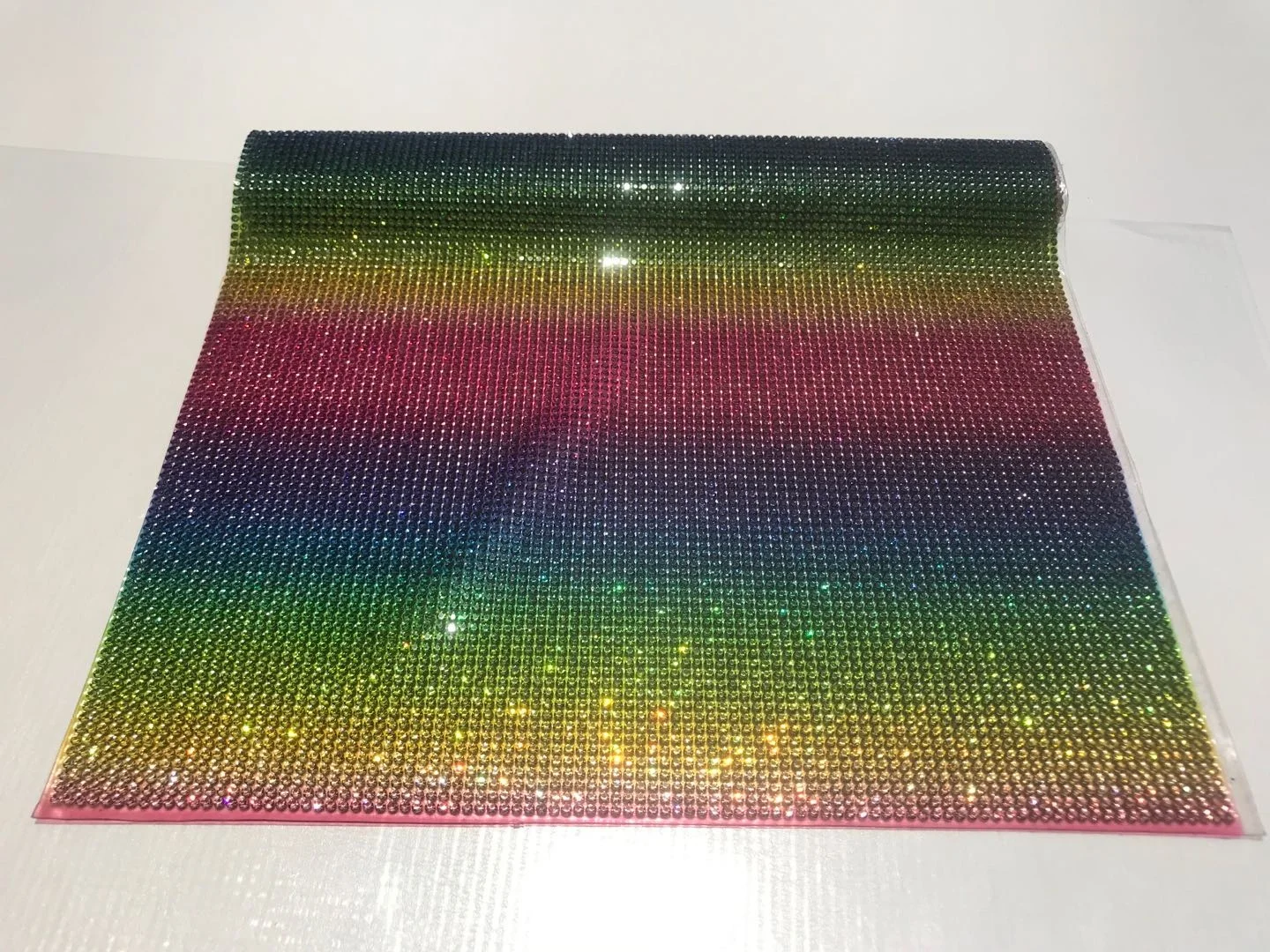 Transfer Crystal Stone Mesh Sheets Trimming Hot Fix Diamond Rhinestone ...