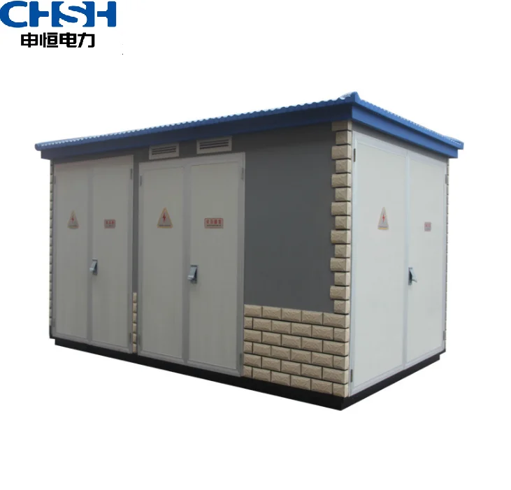 Compact Solar Substation Prefabricated Transformer Substations ...