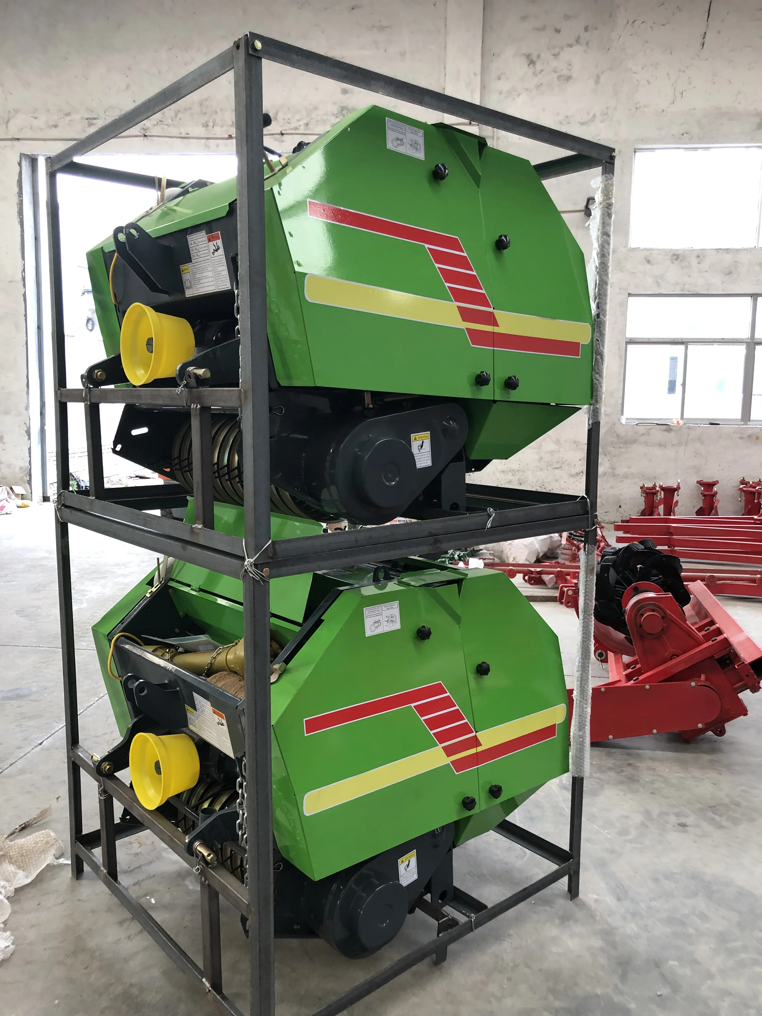 25-50 Hp Tractor Mounted Mini Round Hay Baler For Sale With Factory ...