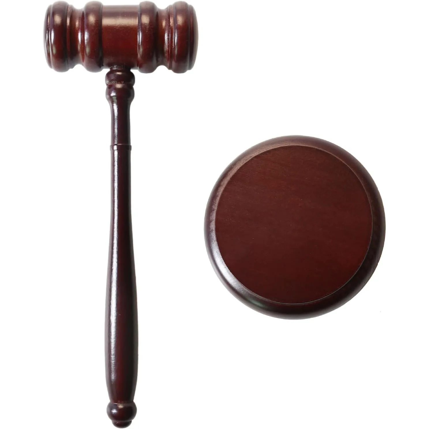 Handmade Wooden Gavel Block Set, Perfect for Judge Lawyer Auction Court ...