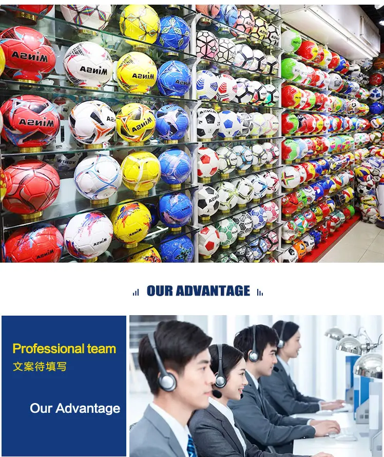Professional Size 5 Football Soccer Balls Beach Pu Leather Paire De ...