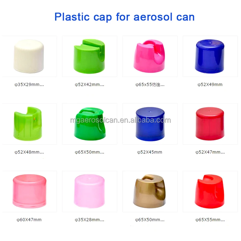 Factory Aerosol Can Plastic Cap - Non Spill & Customizable