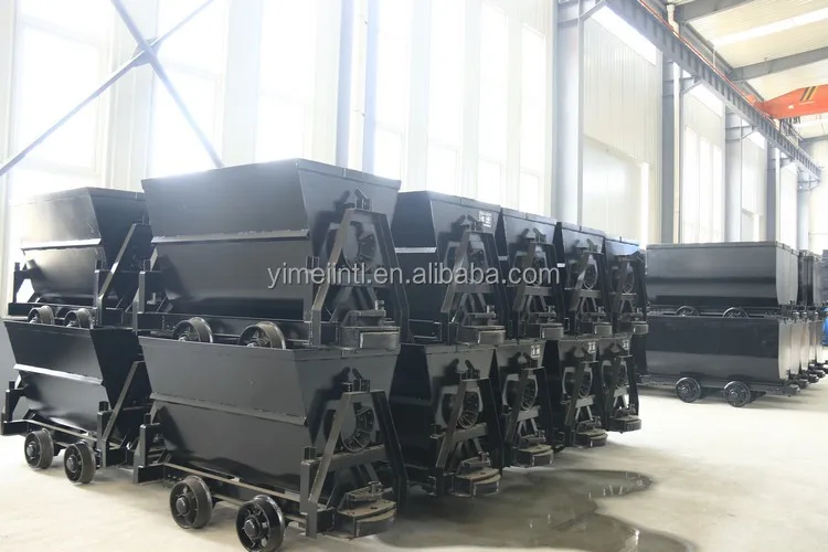 Efficient Bucket Tipping Mine Rail Wagon MFC0.75-6 Underground Mining ...