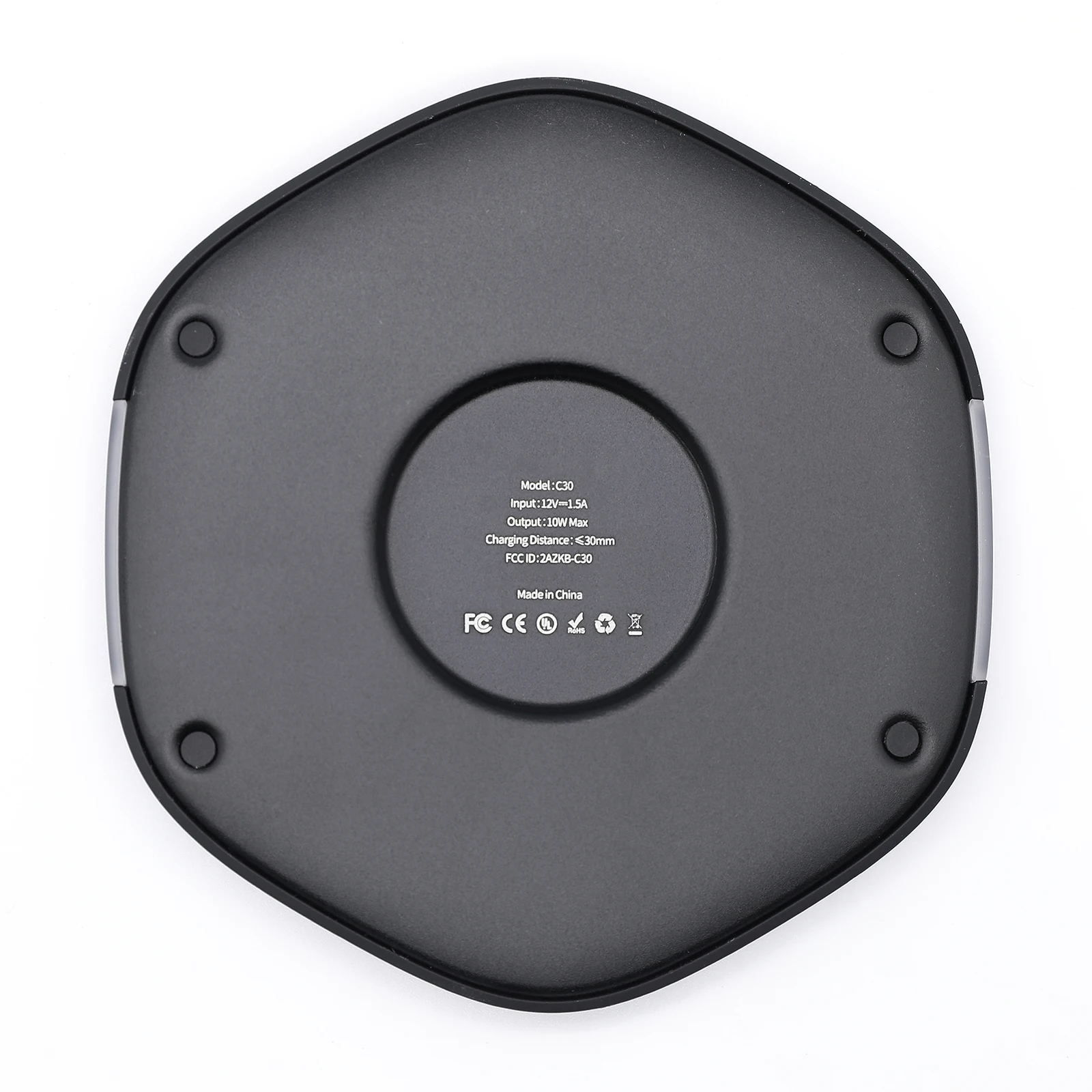 Customized Design Fast 10w Through Table Smart Charging Mobile Phone ...