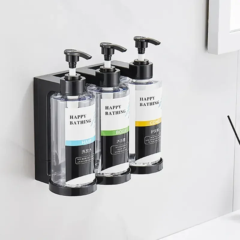 Wall Mounted Soap Dispenser - Modern & Transparent Design