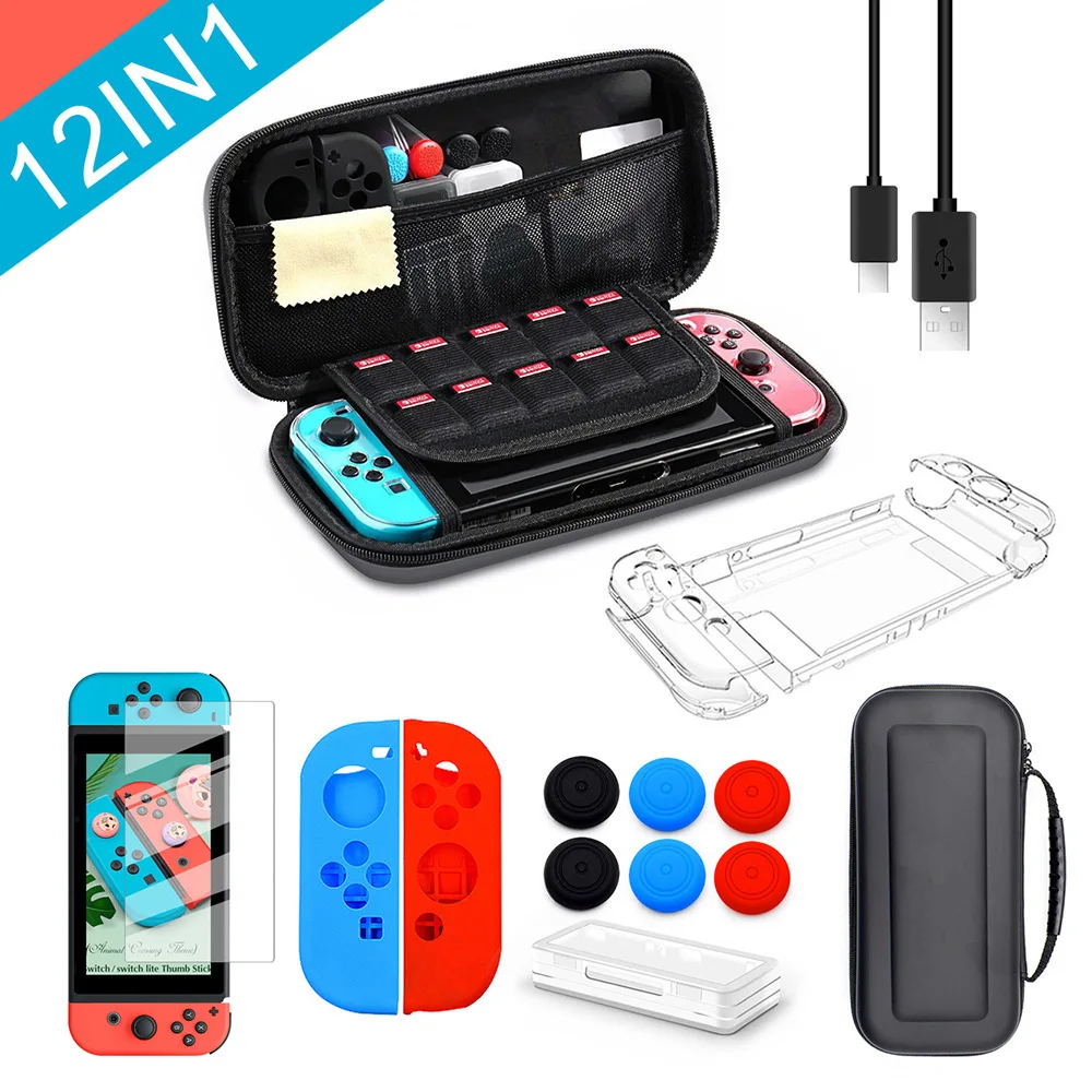 12in1 Nintendo Switch Accessories Kit - Ultimate Protection