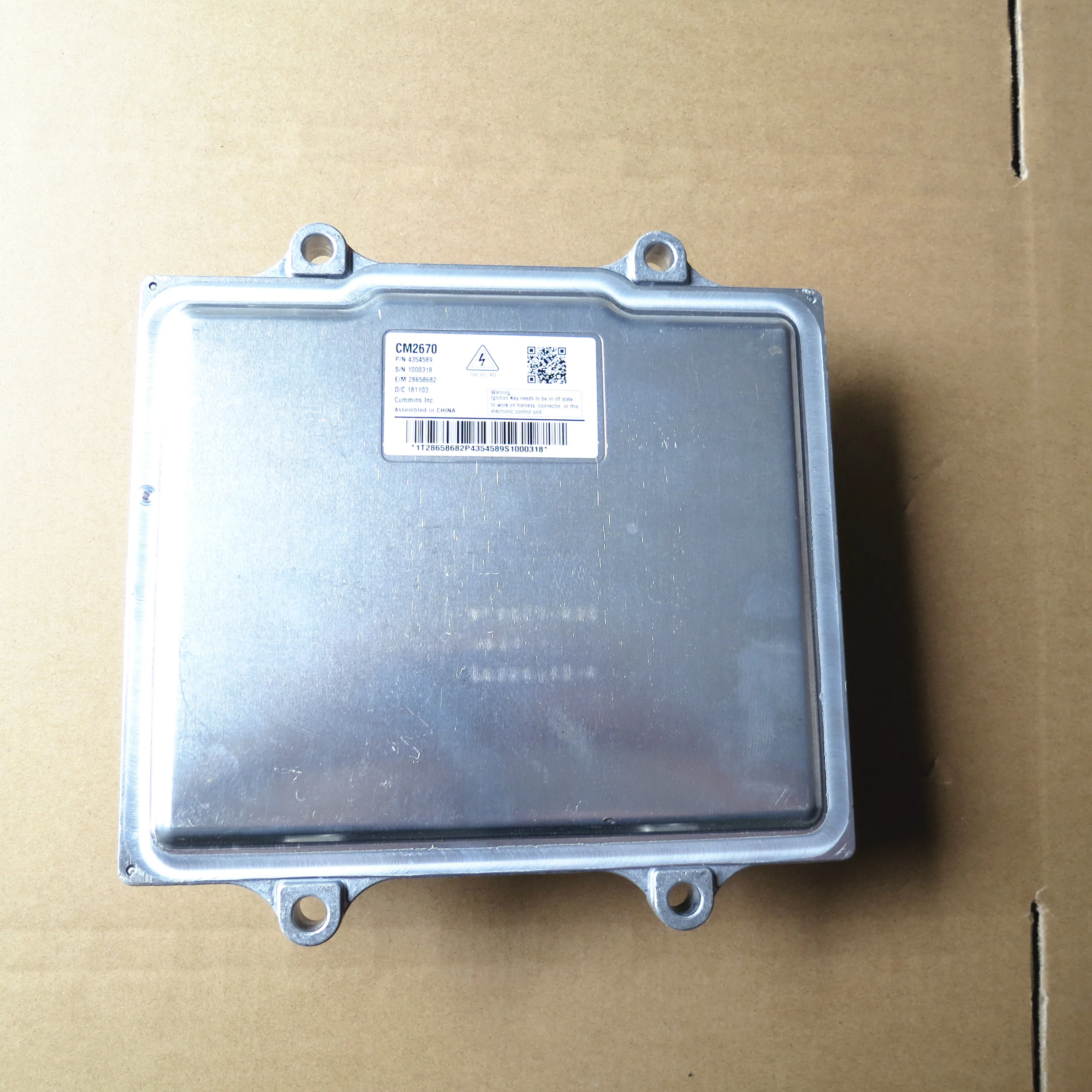 Diesel Engine Parts ECU ECM Electronic Control Unit 4354589 Electronic ...