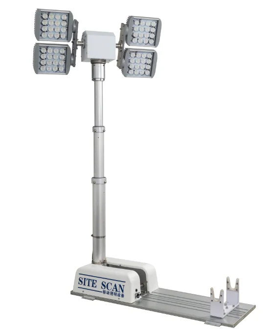 Okaf Emergency Light Tower Vehicle Roof Mounted Telescopic Mast Car Led ...