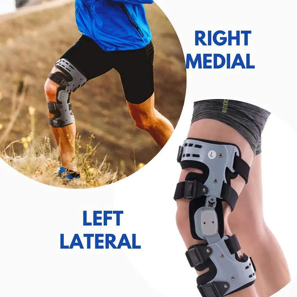Best Quality Strong Adjustable Orthopedic Braces Medical Knee Orthosis Brace for OA ...