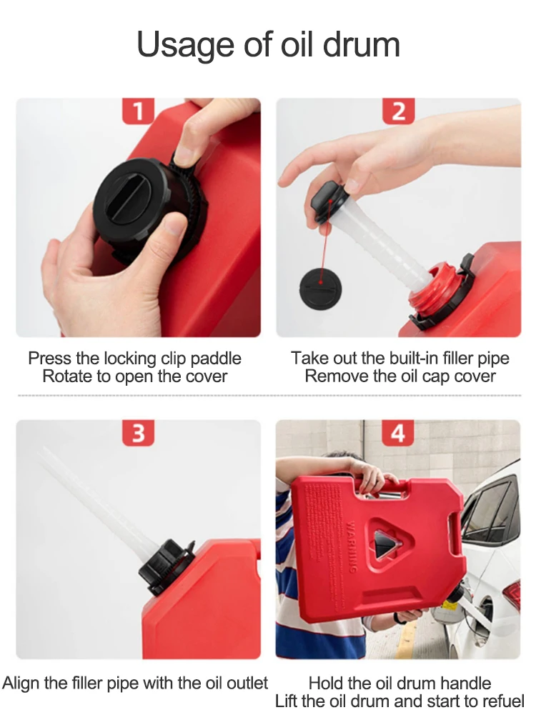 GARIDA Jeepcar Plastic Jerry Cans Motorcycle Various Models Customized ...