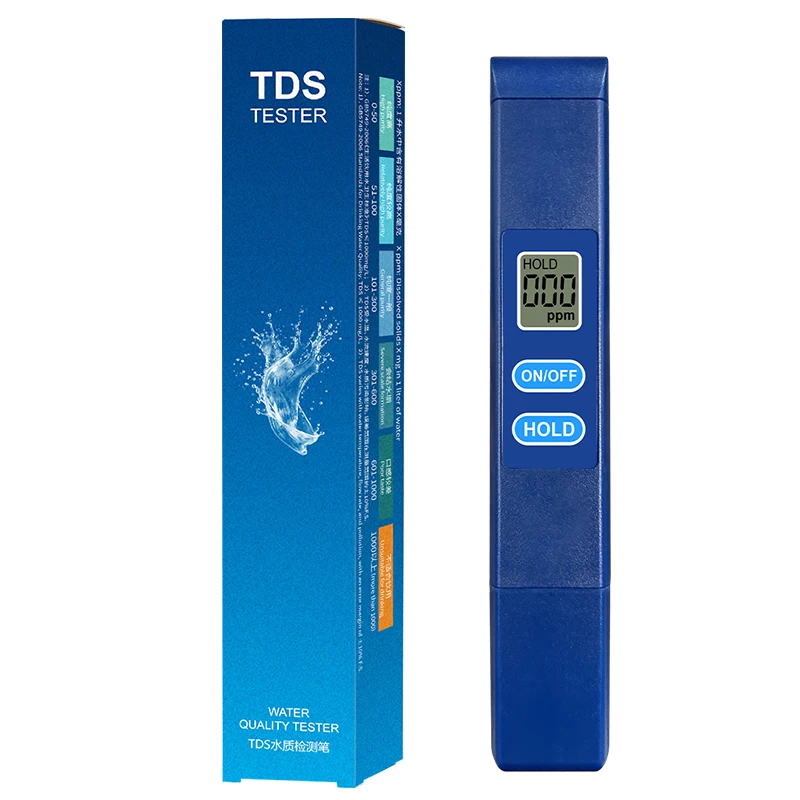 2025 New Model Precision Digital TDS Meter - High Accuracy 0-9999ppm ...
