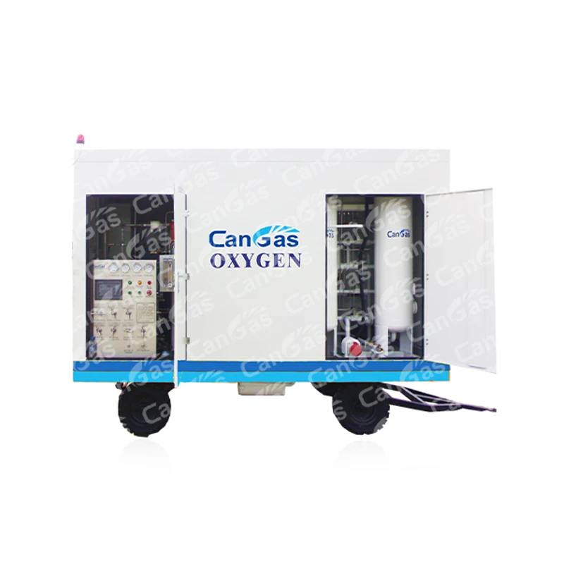 CANGAS Portable Oxygen Generator Truck - Field & Airport Service