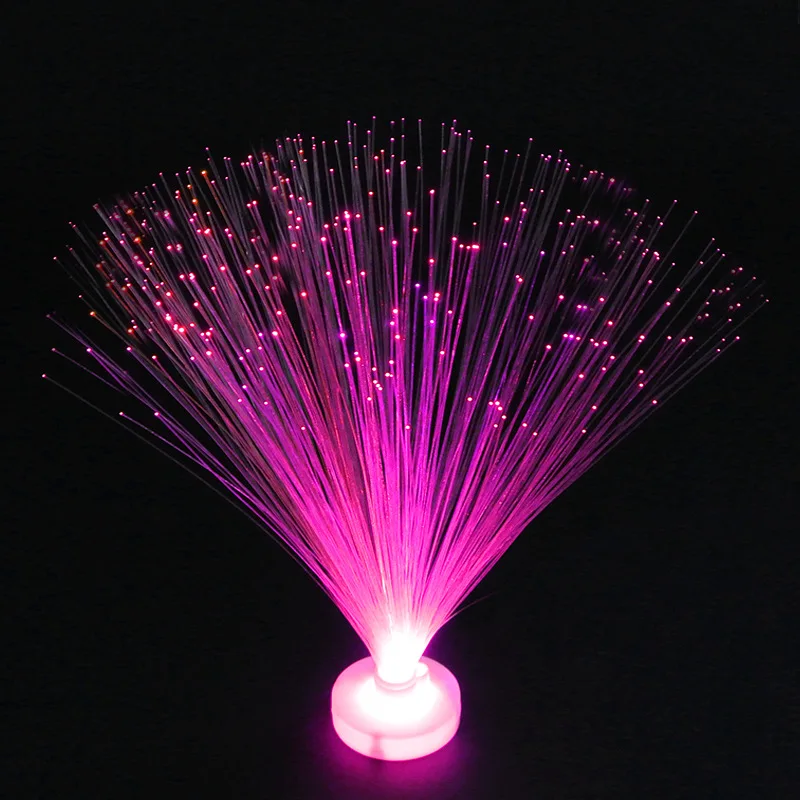 Wholesale Rgb Light Up Led Fiber Optic Lights Standing Lamp Home Decor ...
