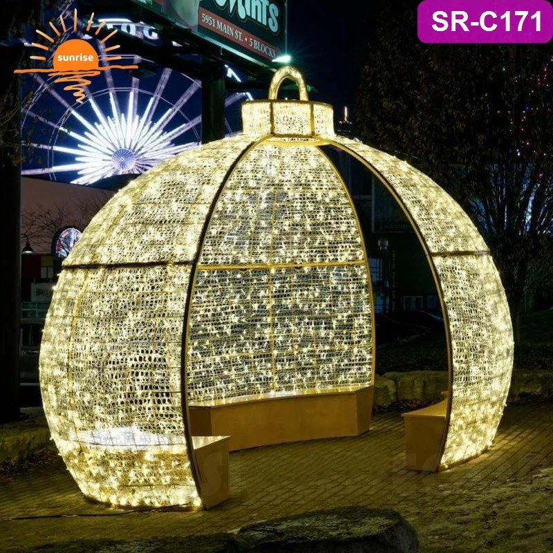 Customized Outdoor Waterproof LED Christmas Light Balls