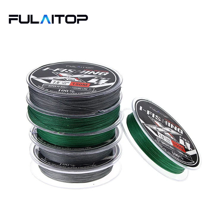 Wholesale Braided Fishing Line 8 Strand Big Spool Orange Polyethylene ...