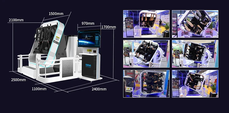 Leke Vr 360 Flying Cinema Amusement Park 360 Degree Rotation 9d Vr ...