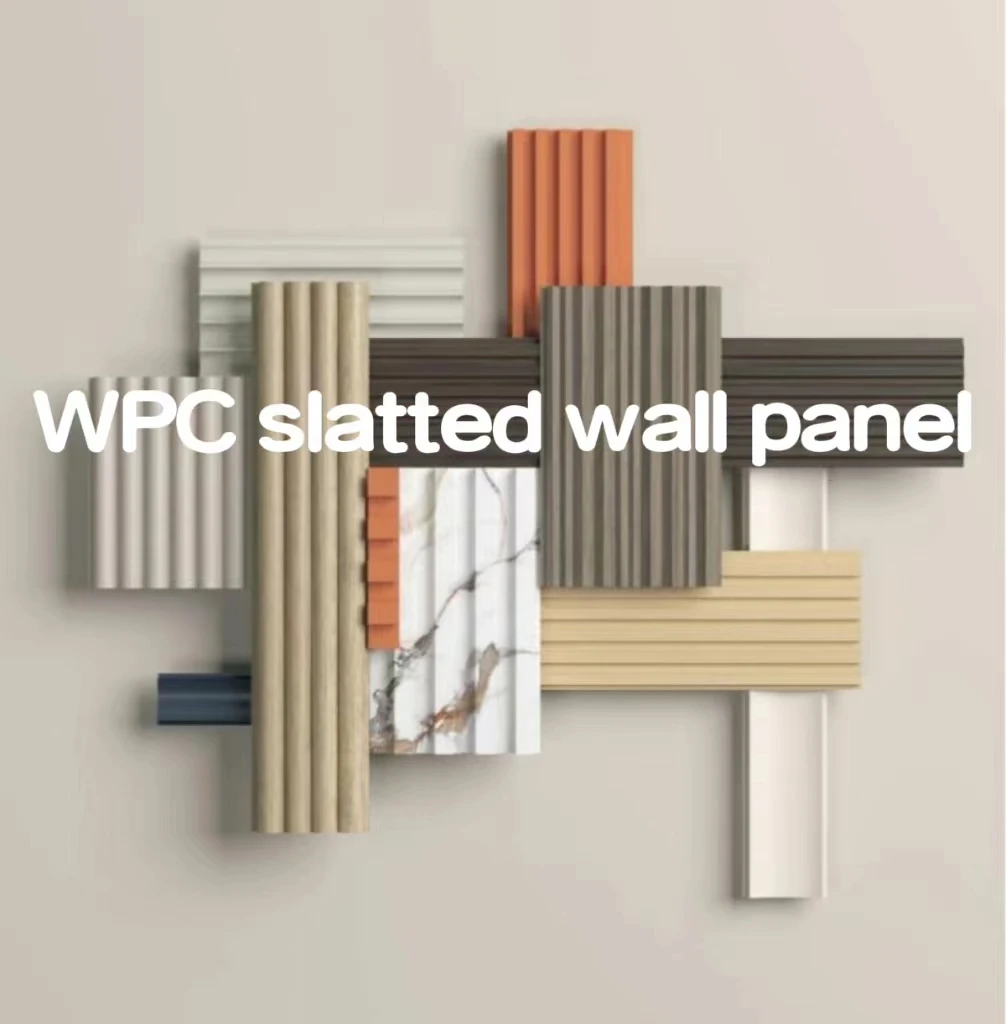 With Good Product Quality Various Styles Wood Veneer Wpc Wall Panel For ...
