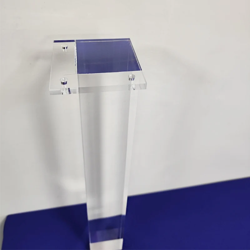 Customized Clear Acrylic Lucite Bench Legs - Durable & Stylish