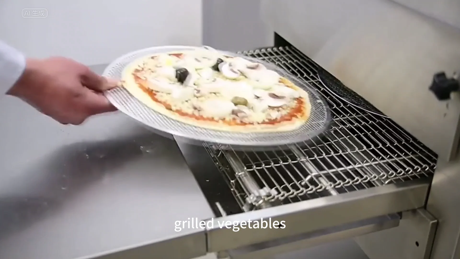 Stainless Steel Two Deck Countertop Impinger Electric Conveyor Belt ...