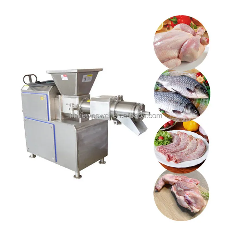 Automatic Chicken Bone And Meat Separator Separating Extractor Debone ...