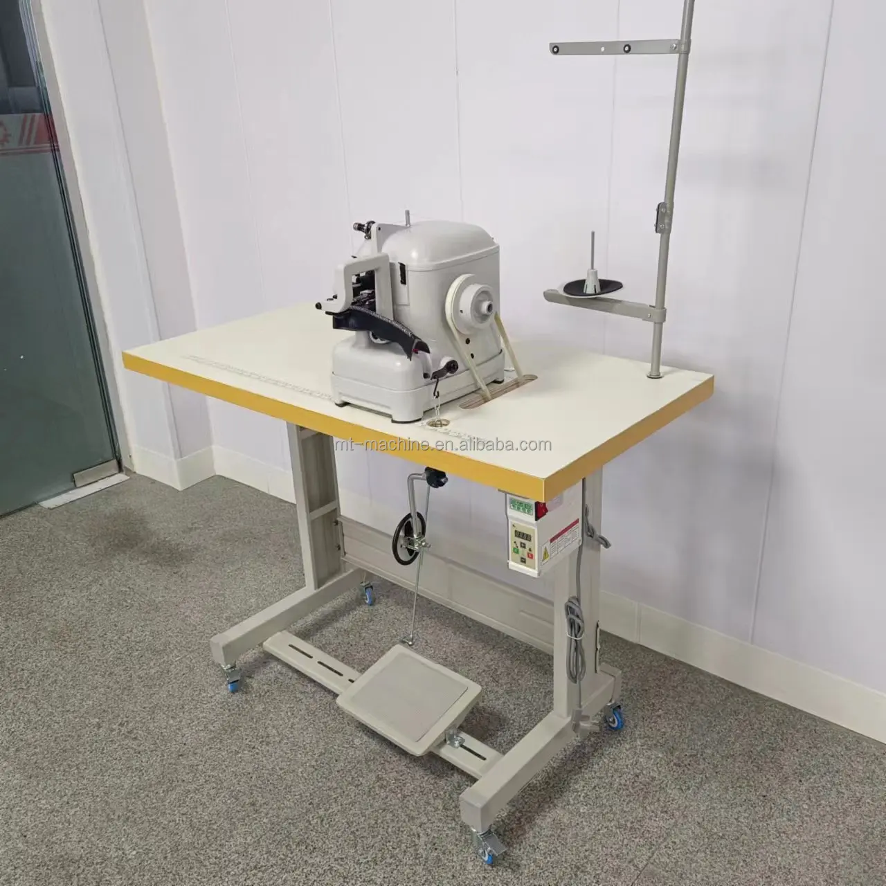 MT-600 Strobel Shoes High Capacity String Lasting Machine