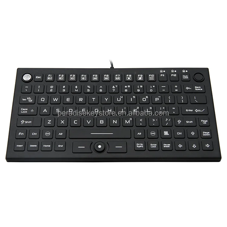 Compact Backlit Keyboard With Mouse Pointer Washable And Sterilizable ...