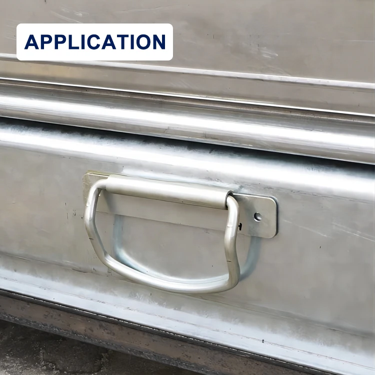 Shutter Door Accessories Shutter Door Handle Simple Bow Hollow Iron ...