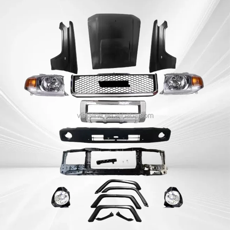 Car Accessories Front Bumper Bodykit Body kit for Land Cruiser 70 79 ...