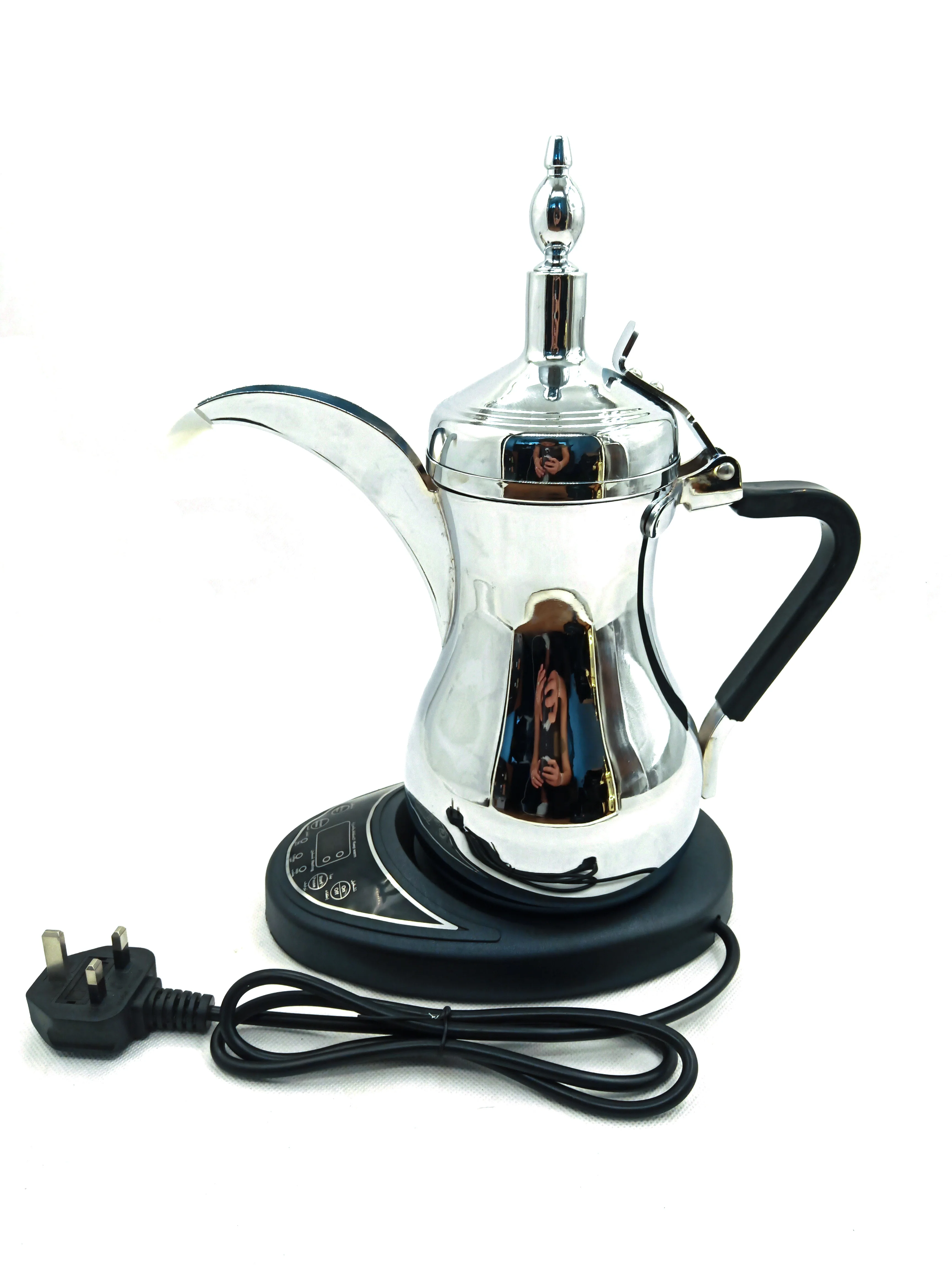 Arabic Dallah Stainless Steel Electric Tea Pot - 1L