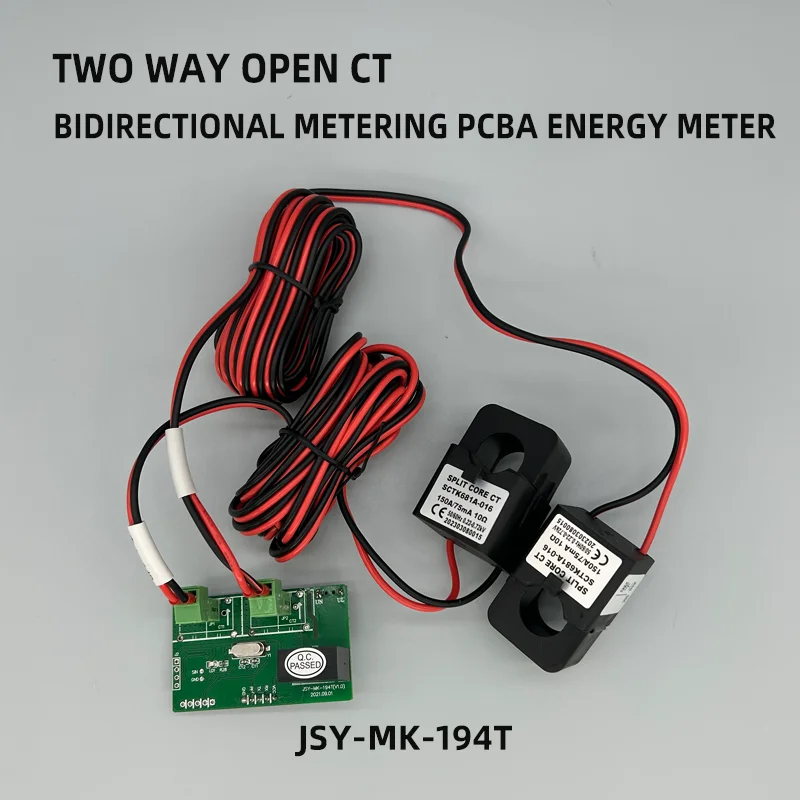 Single-phase Two-way Meter Open Ct 100a Bidirectional Measurement Solar ...