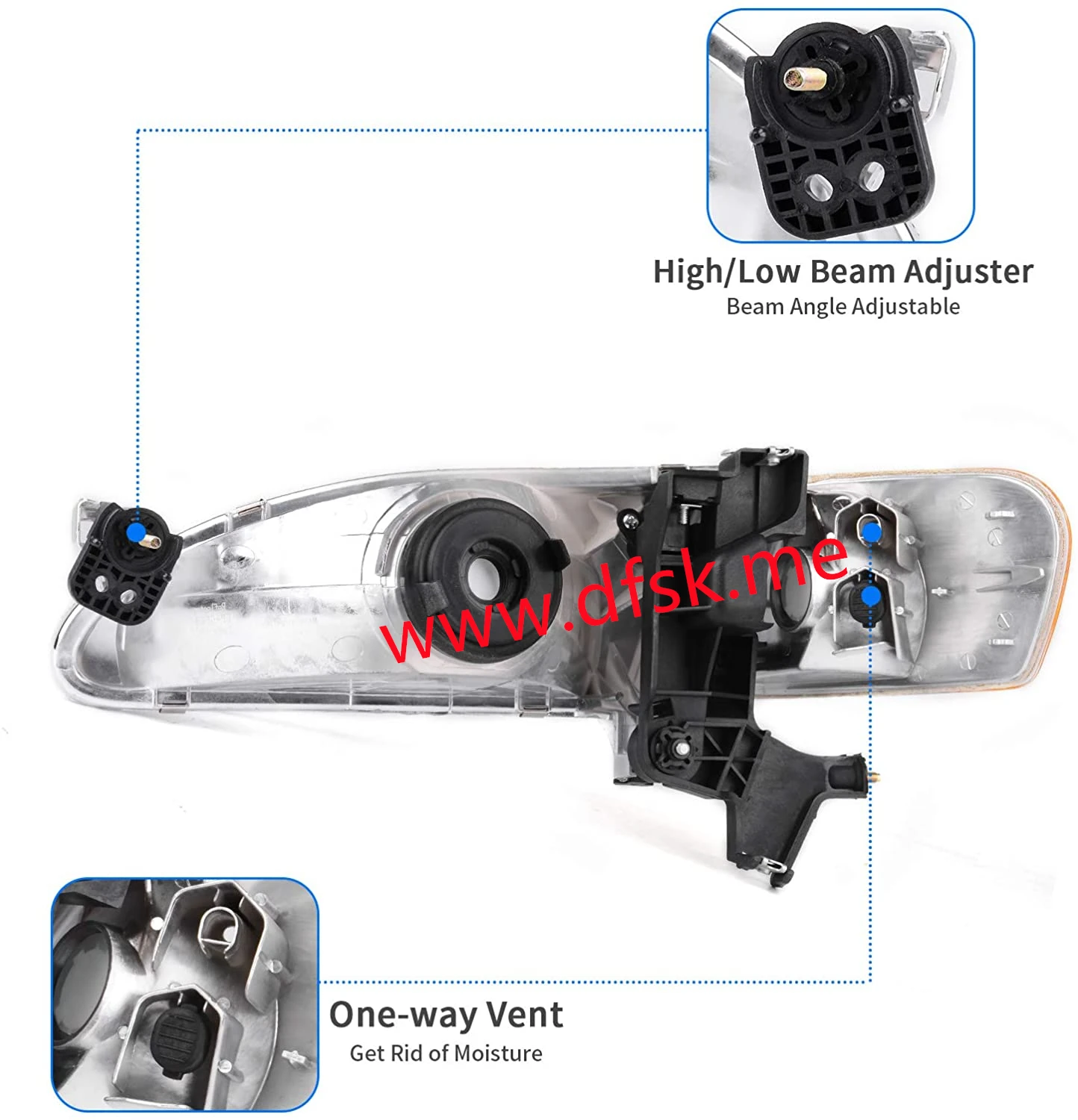 Oe 8115002050 8111002060 Headlamps Headlight Assembly Replacement ...