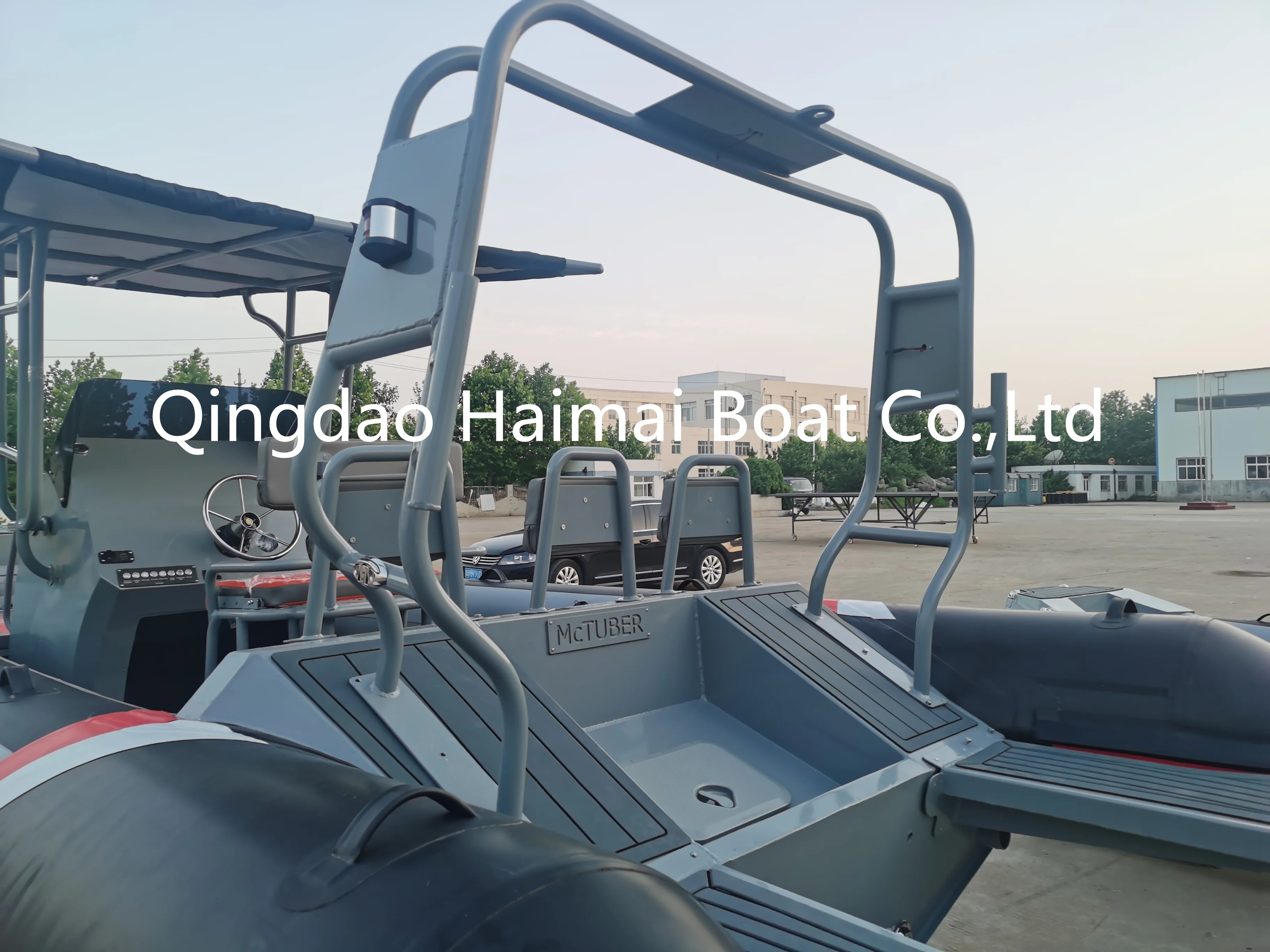 Luxury Deep V Orca Steering Console 16 Ft Hypalon Rigid Inflatable ...