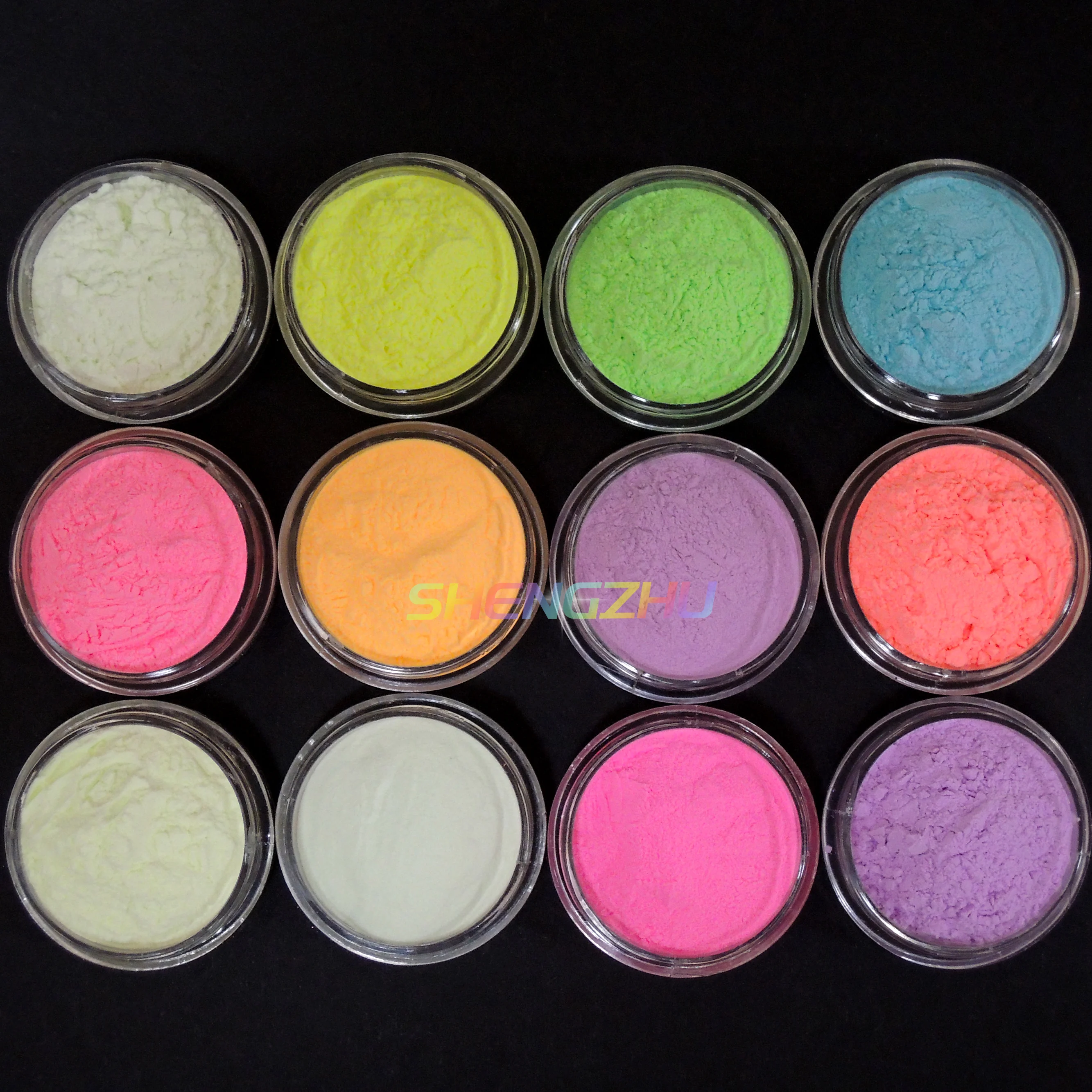 Sheng Zhu Luminous Powder Glow in the Dark Pigments for Paint Glow ...