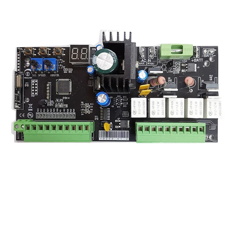Universal 12V/24V PCB Board for Swing Gate Opener Control