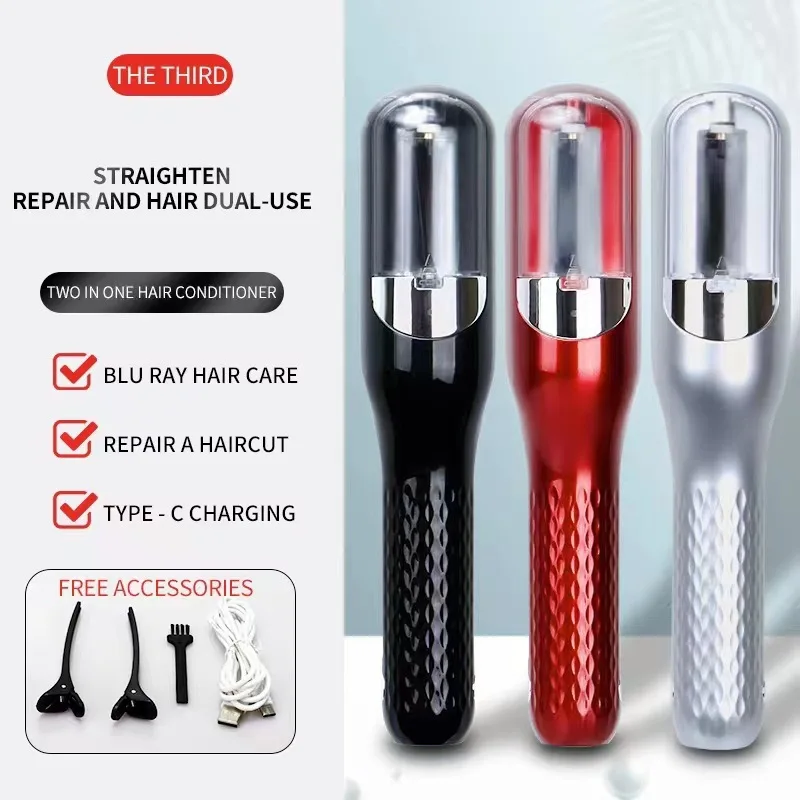 High Quality Cordless Dry Damaged Hair Cutting Remover Electric Split ...
