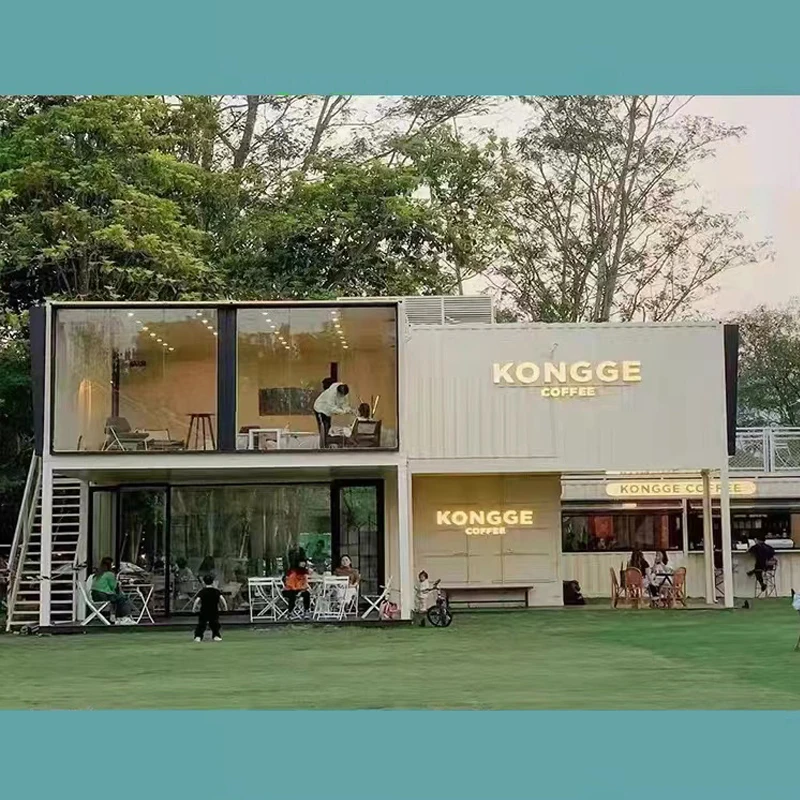 Modern Luxury Prefab House Prefab Modular House Easy To Assemble 20ft ...