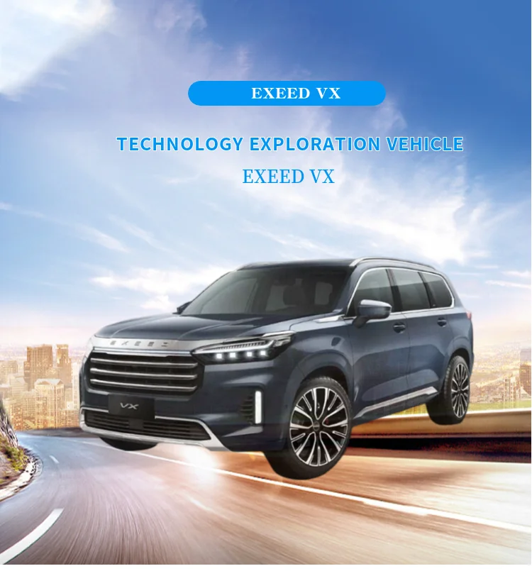 2023 Luxury Suv Petrol Vehicle 195km/hr Chery Exceed Vx Chinese Vehicles For 7 Seats Suv Lhd ...