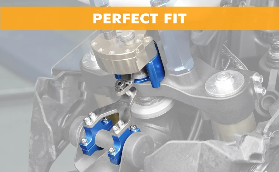 Nicecnc Steering Damper Mounting Bracket Kit for Yamaha Tenere 700