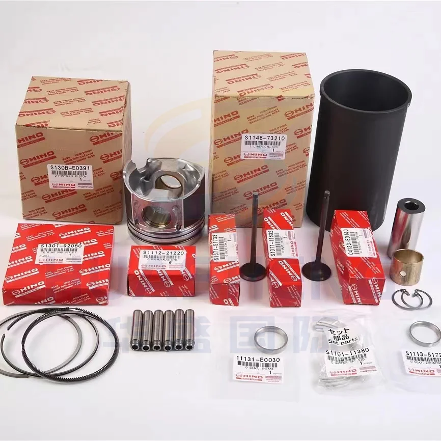 For Hino Excavator Diesel Engine Truck Engine Spare Parts Cylinder ...