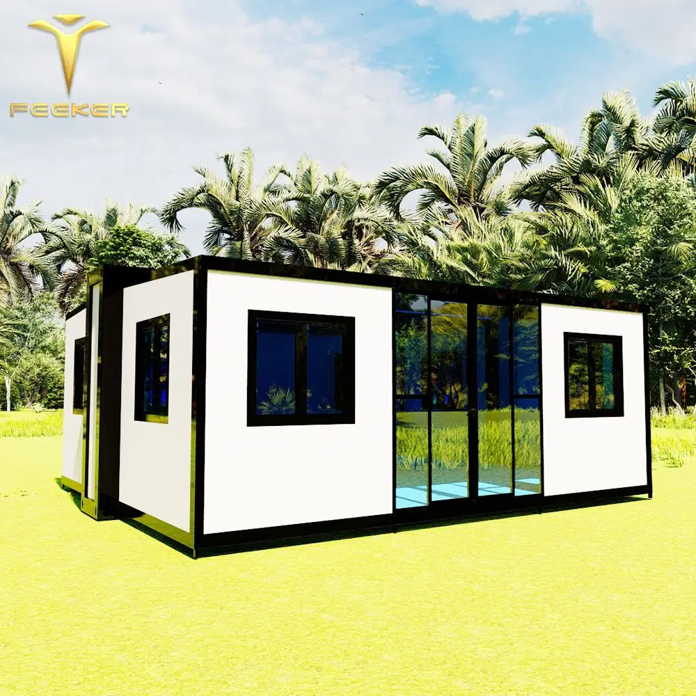 Maison Conteneur Préfabriquée Extensible De 20 Pieds 40 Pieds Maison ...