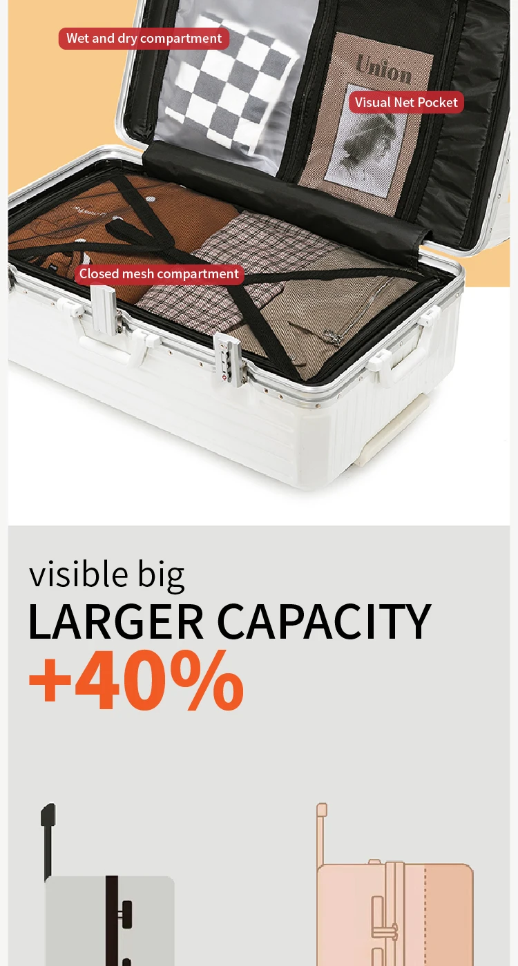 Multifonctions 15 kg Hard Shell Extremement Durable Aluminium Suitcase ...