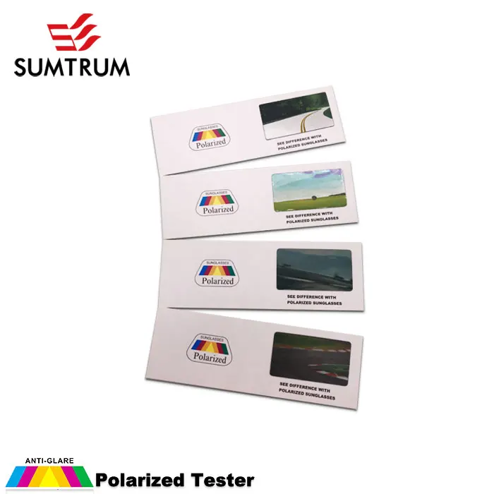 Small Polarization Sunglasses Tester - Invisible Effect