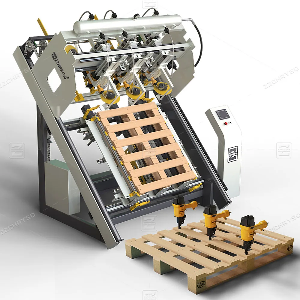 Pallet Nailing Table Wood Pallet Nailer Machine Wood Pallet Nailing ...