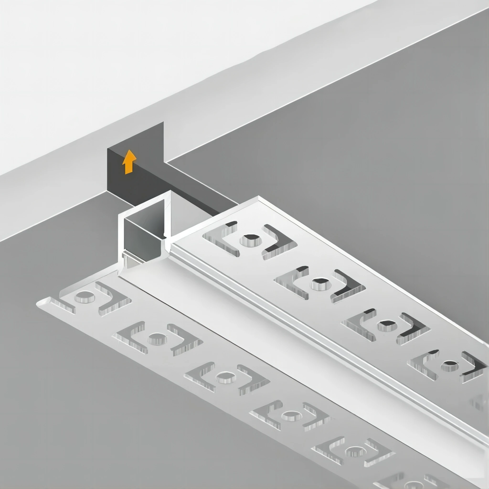 3m Recessed Led Strip Channel Diffuser System Tape Light Led Aluminum ...