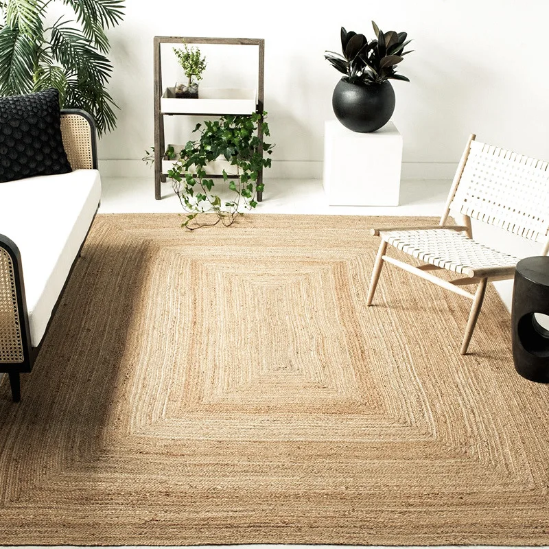 Handmade Jute Carpet - Stylish & Durable Home Decor
