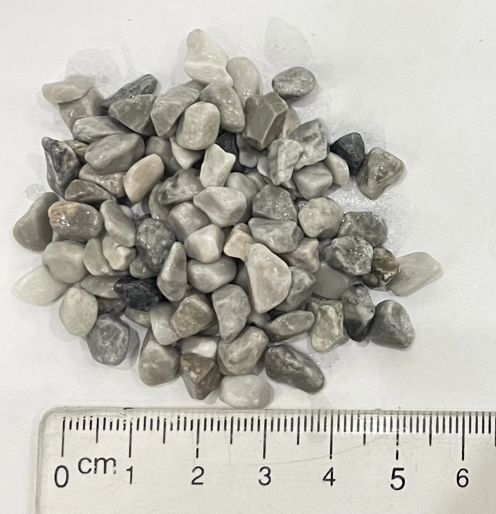 Light Grey Pebbles Top Quality Tumbled Stone Pebble Vietnam Natural for ...