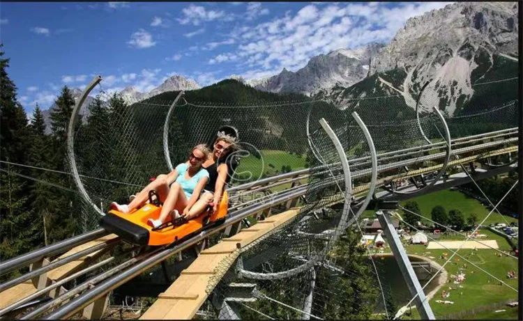 Adventure Park Equipment Mountain Slide Roller Coaster Amusement Park ...