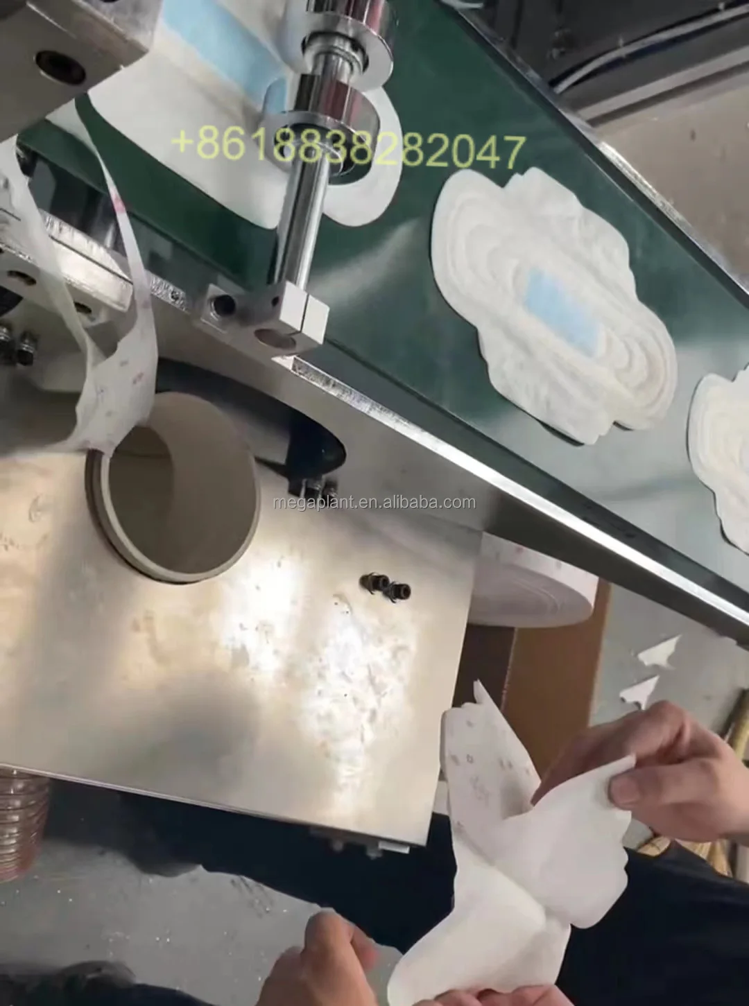 Automatic Women Sanitary Pads Making Machine Production Line - Buy ...
