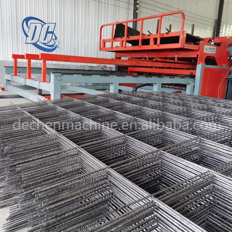 Fully Automatic Reinforcing Steel Rebar Wire Mesh Welding Machine - Buy ...